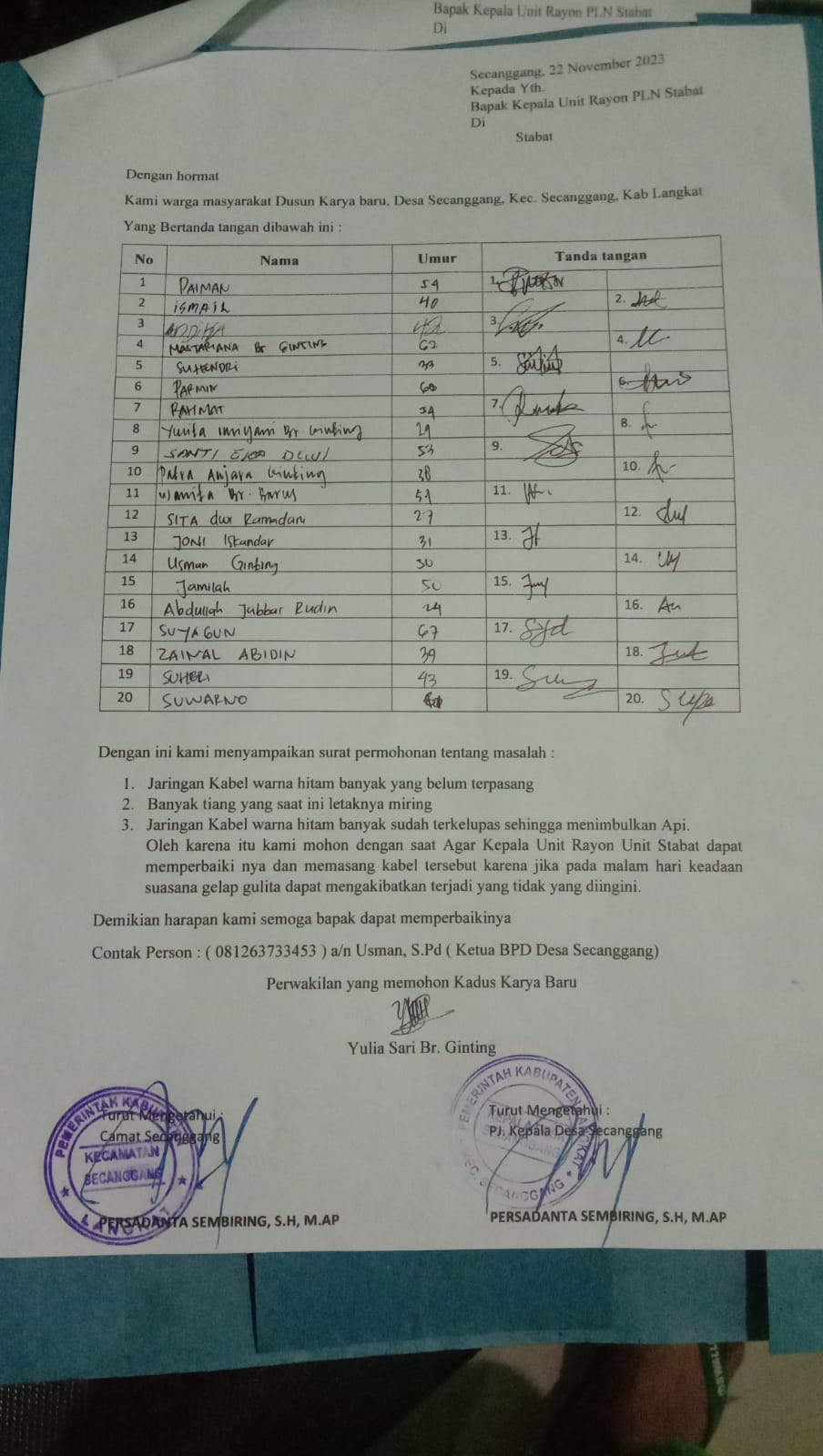 Dusun Karya Baru,tidak ter jamah Pembangunan - BeritaDesa.co.id